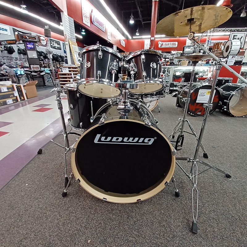 Ludwig Element Evolution 5pc Drum Set With Hardware & | Reverb