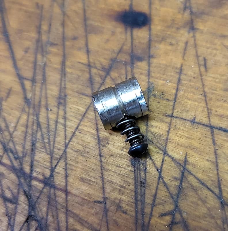 Vintage 1970's Fender Mustang Guitar Bridge String Guide G or | Reverb