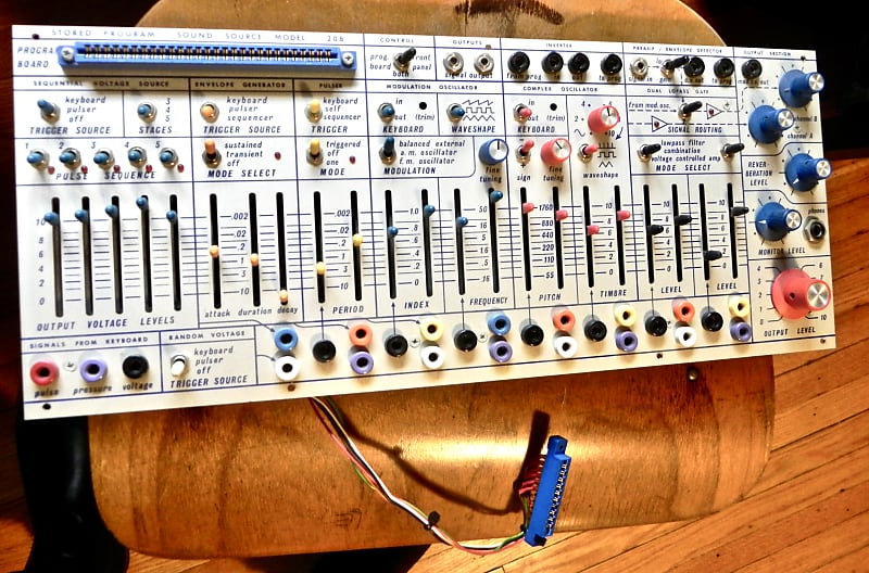 Buchla 208c Easel Command module built by Roman Filippov with | Reverb