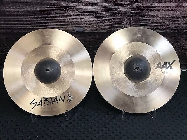 Sabian 214XFHN 14" AAX Frequency Hats 14" Hi Hat Cymbal | Reverb