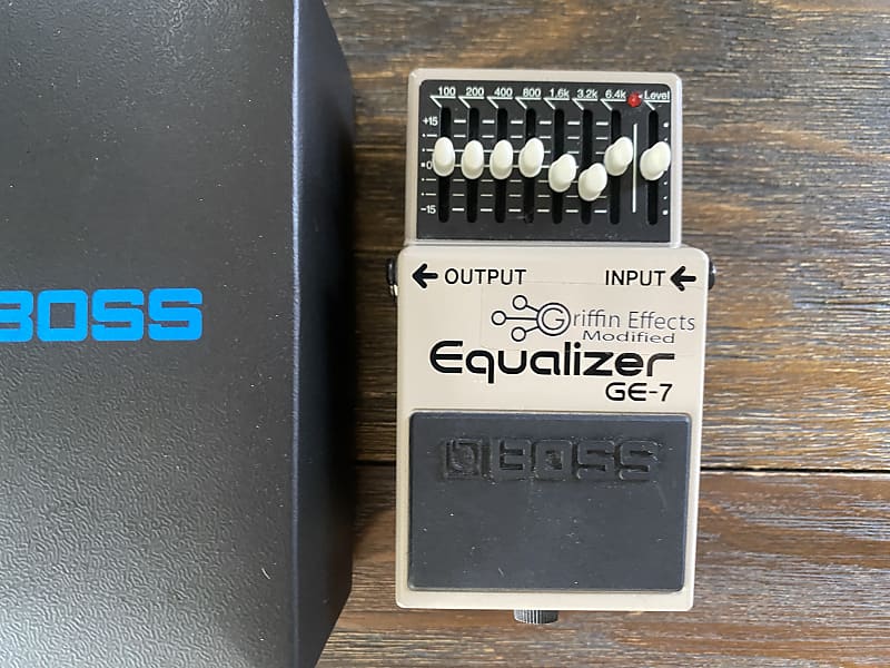 Boss GE-7 EQ Pedal Griffin Effects (Silent Mod, Silent Step | Reverb