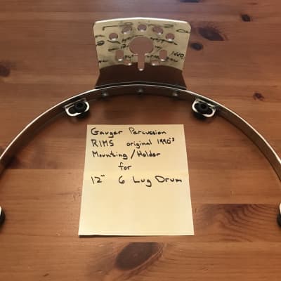 Gauger Percussion Gauger Percussion Authentic RIMS Tom Mount | Reverb