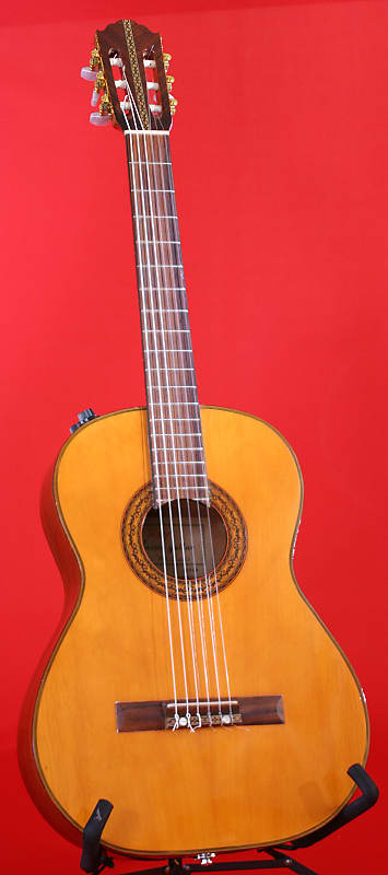 Vintage Del Rey G-665 Classical Electric Guitar With Original | Reverb