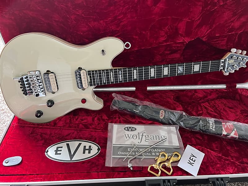 EVH Wolfgang Signature Custom Shop USA Guitar Ivory 2021 | Reverb