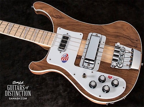 Rickenbacker 4003W Walnut Left-Handed Bass Guitar | Reverb
