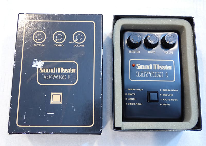 Sound Master SM-8 Rhythm 1 R-2 Analog Rhythm Drum Box 80's | Reverb