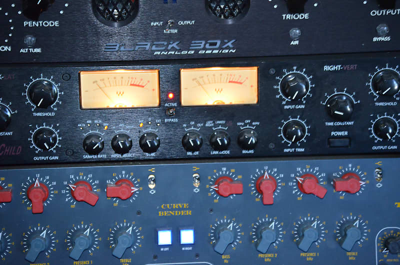 Waves Puigchild hardware stereo compressor - black Fairchild | Reverb