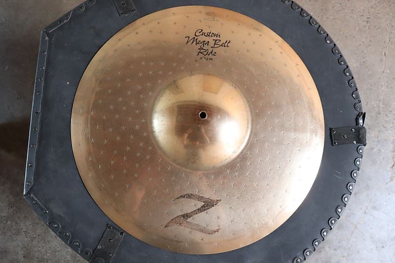 Zildjian 21" Z Custom Mega Bell Ride Cymbal #2 | Reverb