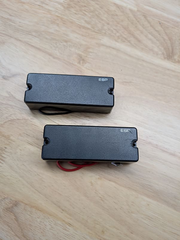 ESP 5 String Active Pickups 2012 - Black | Reverb