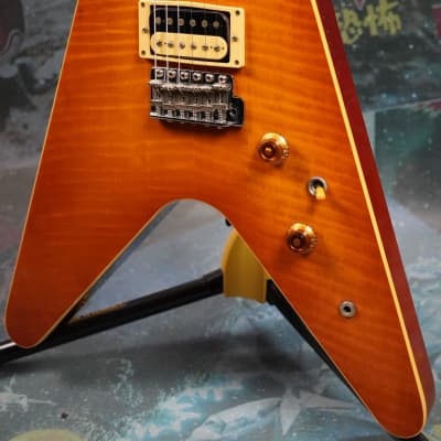 Tokai Flying V FVD-80 1980's Cherry Burst MIJ Japan | Reverb