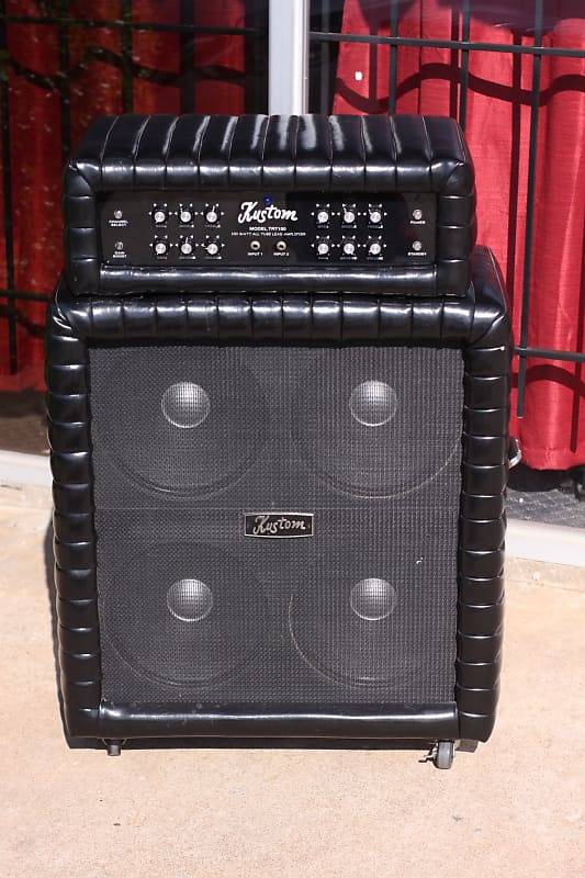 Kustom - TRT100 100 Watt Tube Guitar Amplifier Head & 4x12 | Reverb
