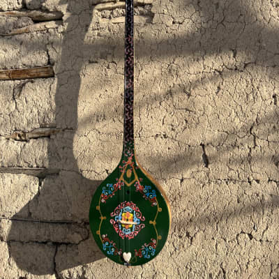 The Tovshuur, Topshur or Tovshuur. Hand painted 2022 | Reverb