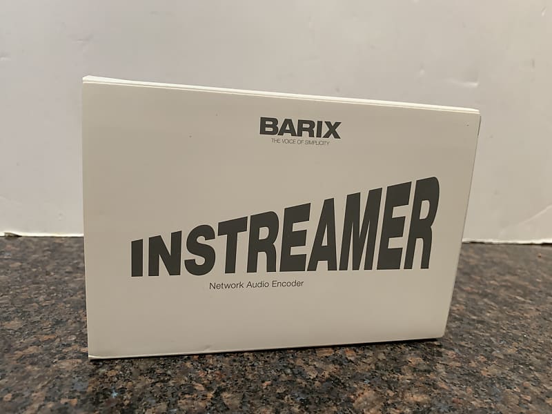 Barix Instreamer Multiprotocol Audio Over IP Encoder | Reverb