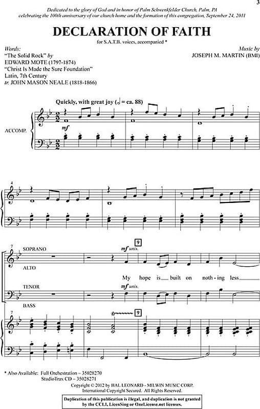 Declaration of Faith | Reverb