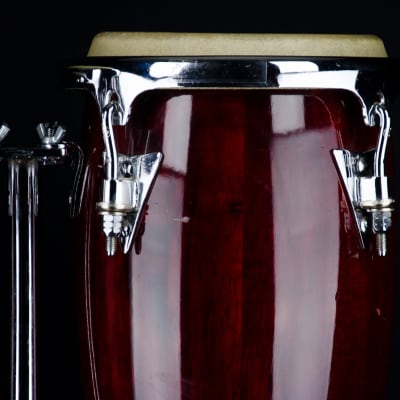 Used LP LATIN PERCUSSION JR CONGA DRUM SET w/ STAND | Reverb