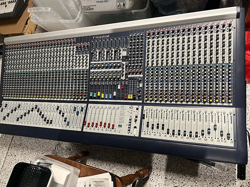 Restored and Cleaned - Soundcraft MH2 48 Channel Audio | Reverb