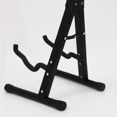 A-Frame Folding Guitar Stand Black by Budreau Guitars | Reverb