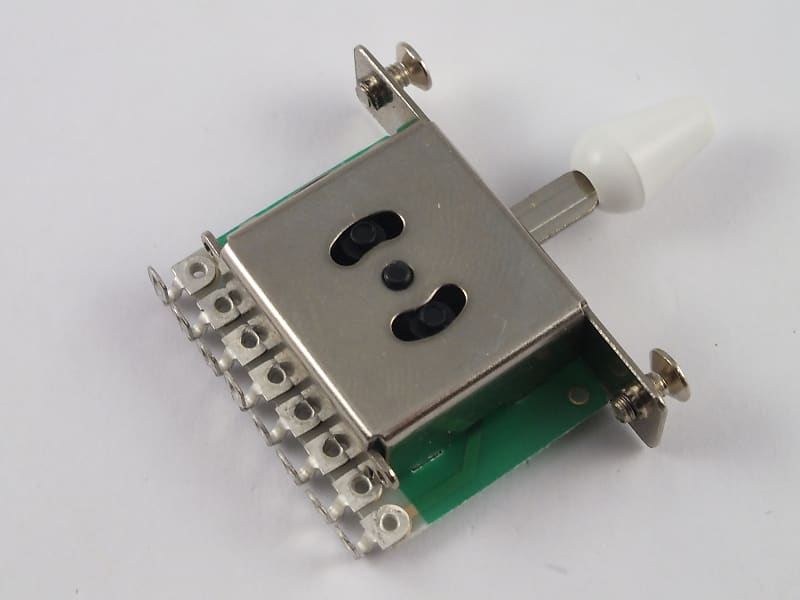3 Way Selector Switch + White Tip for Telecaster Ibanez | Reverb