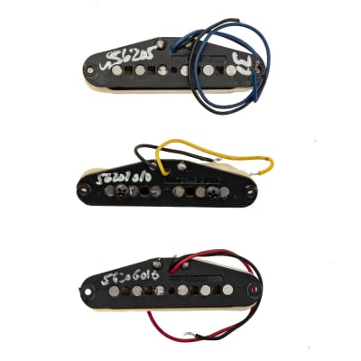 Fender - Delta Tone - Stratocaster Pickup Set w/ Hot Bridge | Reverb