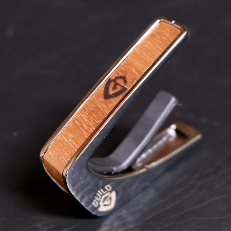 Thalia Deluxe Capo with Octave Touch - Guild G-Shield Koa | Reverb