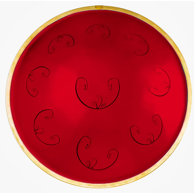 RAV Vast D Major Tongue Drum (Red) | Reverb UK