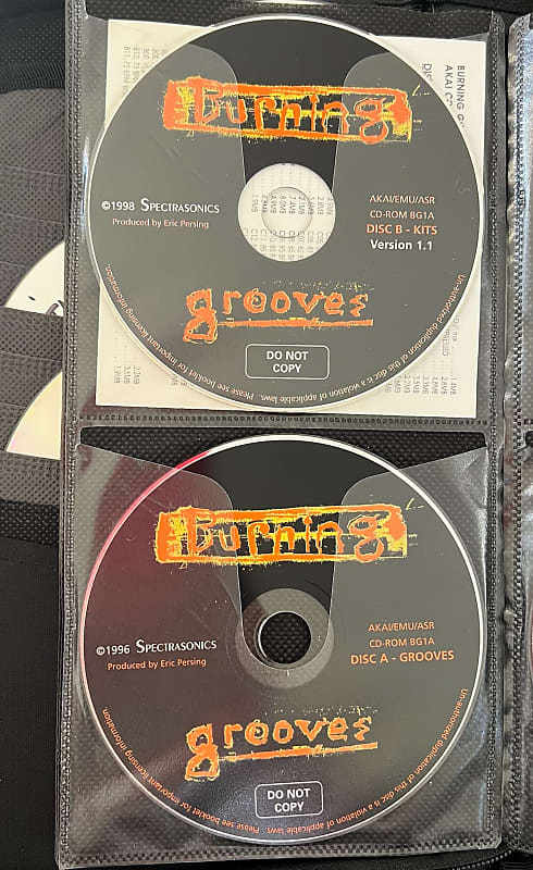 Spectra Sonics Liquid Grooves for Akai Early 2000’s - Brown | Reverb