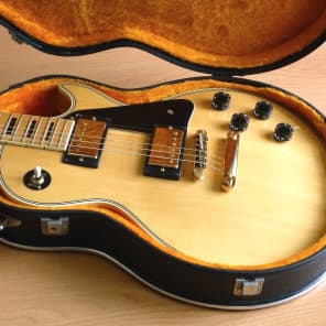Luxor Les Paul 1975 Natural Figured Maple | Reverb
