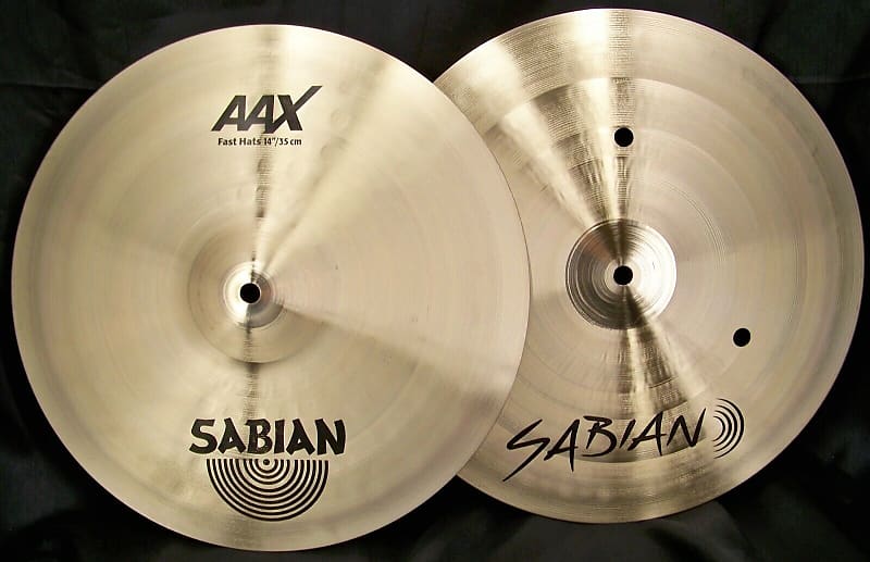 Sabian AAX 14” Fast Hi Hat Cymbals/Model # 21484X/New | Reverb