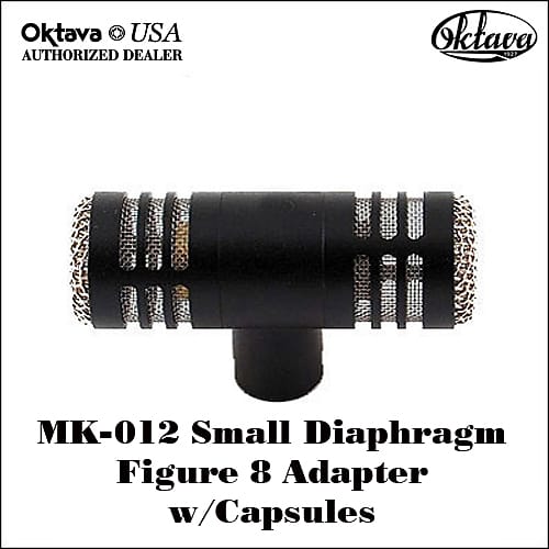 Oktava MK-012 - Figure 8 Capsule - Black - 2024 - Brand New - | Reverb