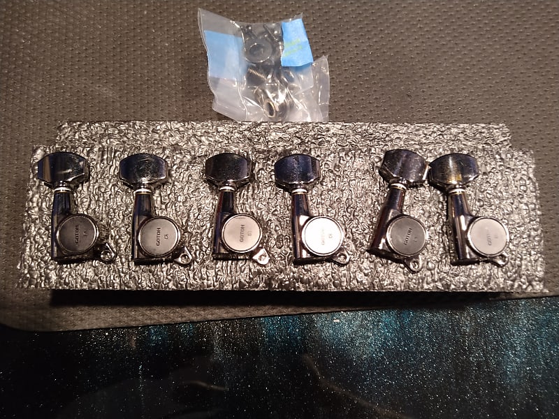 Gotoh Ibanez 2020 - Black Nickle ( Cosmo ) Machine Head Tuner | Reverb