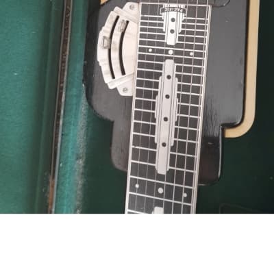 Pacific String Master 8 Lapsteel Guitar 1940 - Black Painted | Reverb