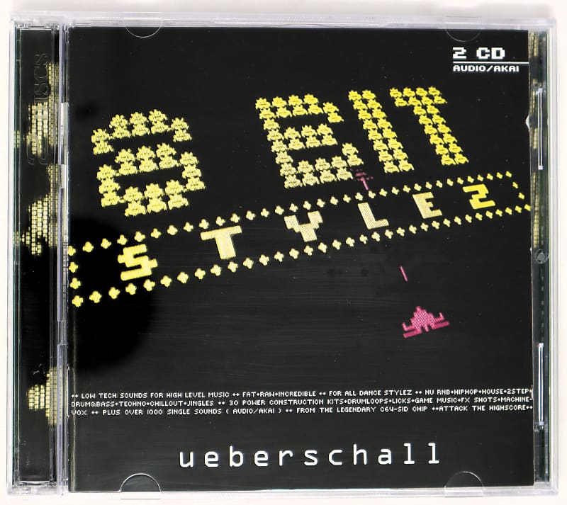 Ueberschall 8 Bit Stylez Akai & Audio Format Sample | Reverb