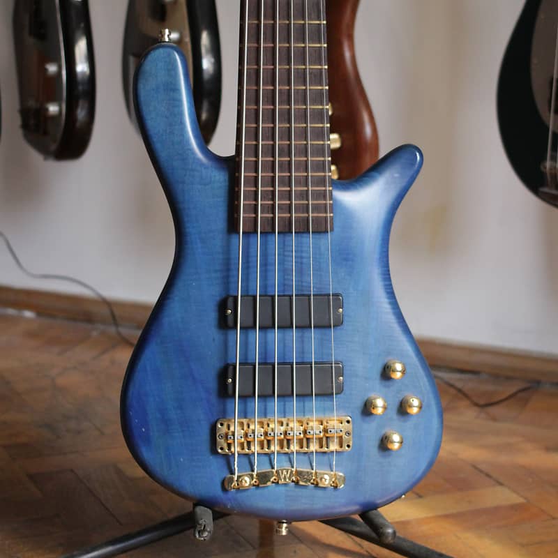 Warwick Streamer LX 6 (Rare 6 string!) 2004 - Satin Blue | Reverb