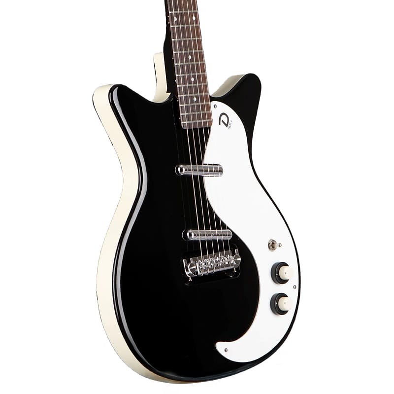 Danelectro 59 NOS+ Electric Guitar Black D59M-PLUS | Reverb