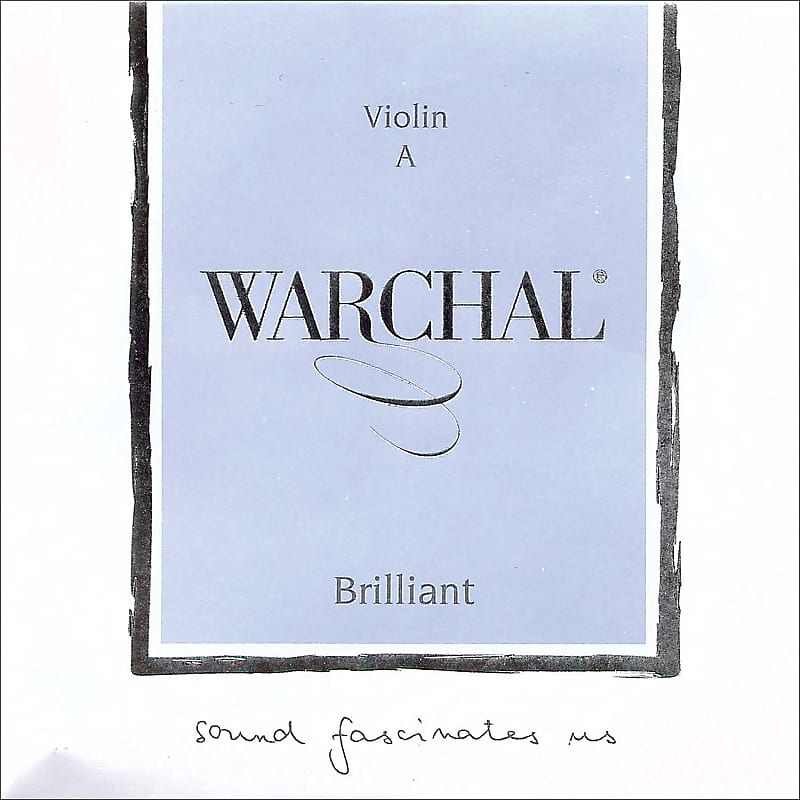 Warchal Warchal Brilliant 4/4 Violin A String - Hydronalium | Reverb