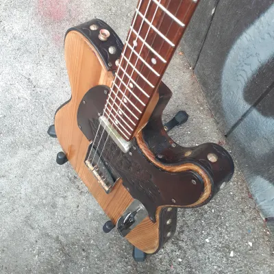 Custom Reclaimed Wood Telecaster | Reverb