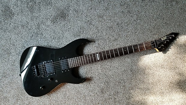 ESP MII Deluxe 1999 Black Made in Japan | Reverb