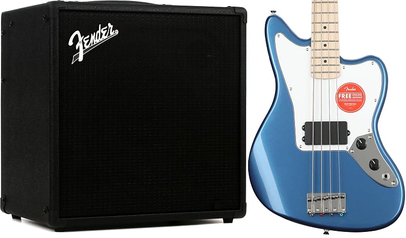 Fender Rumble Studio 1x10" 40-watt Bass Combo Amp Bundle with | Reverb