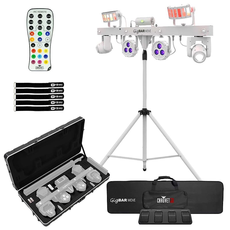 Chauvet DJ GigBar Move White 5-in-1 RGB DMX LED Effect Light | Reverb