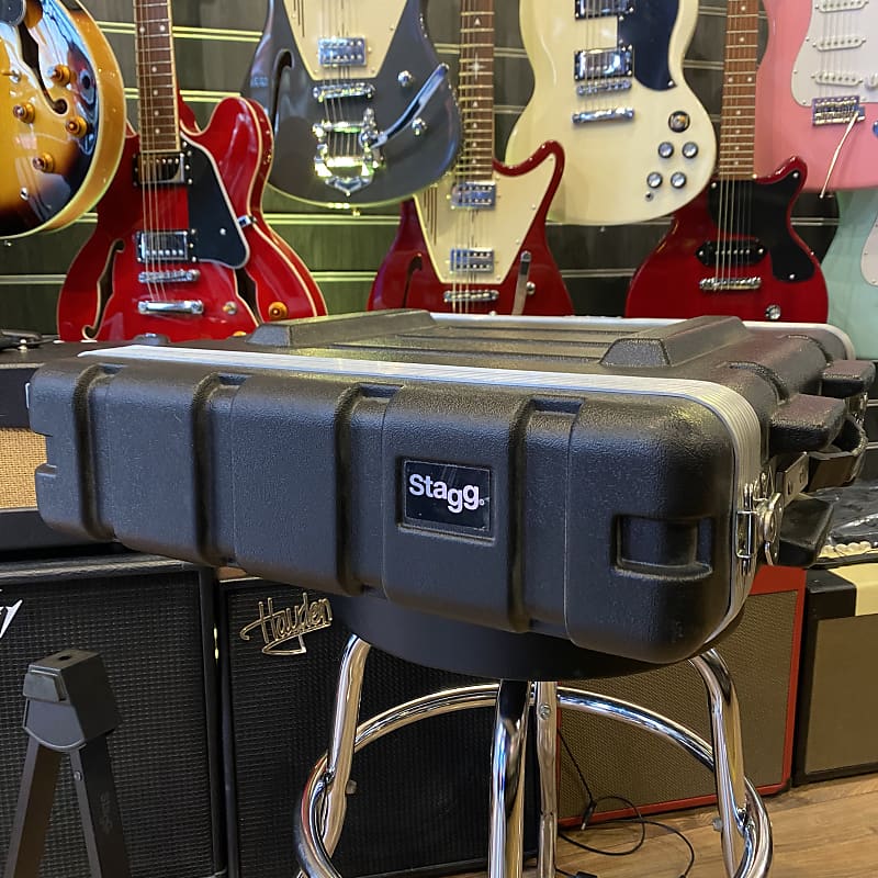 Stagg ABS-2U 2 Unit 19" Rack / Amp Case | Reverb