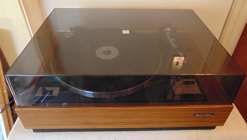 Vintage Beautiful Rotel RP-1100Q Auto Return Belt Drive | Reverb