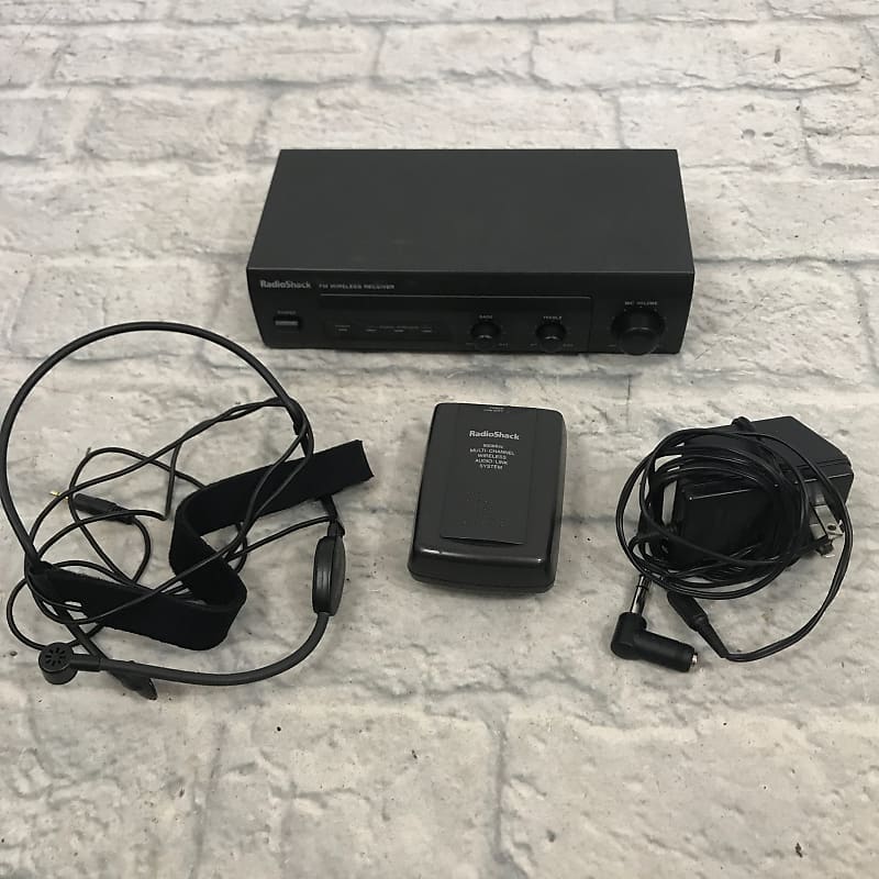 Radio Shack Wireless Headset Microphone System | Reverb