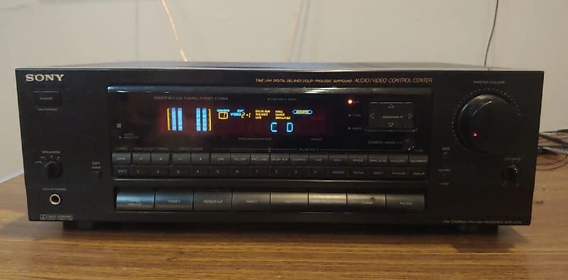 Sony STR-D711 Black with Remote | Reverb