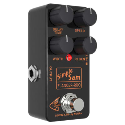 Simple Sam Flanger-Roo Flanger Guitar Effect Pedal True | Reverb