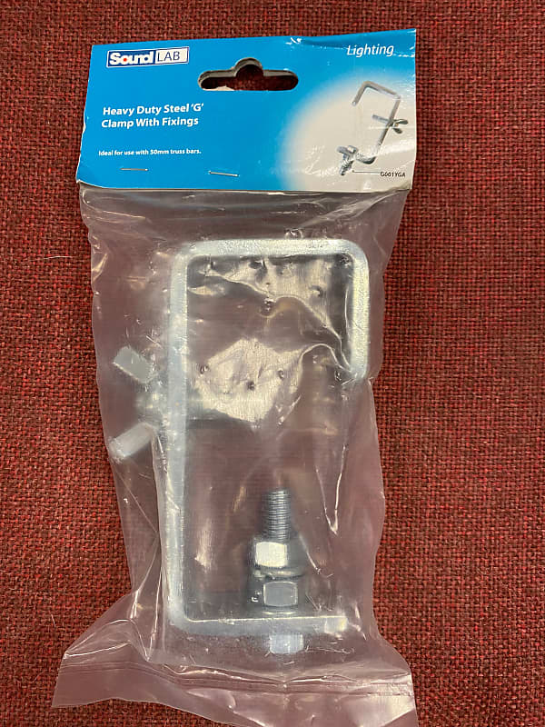 Gee clamp for rigging by Soundlab G001YGA steel 50mm | Reverb UK