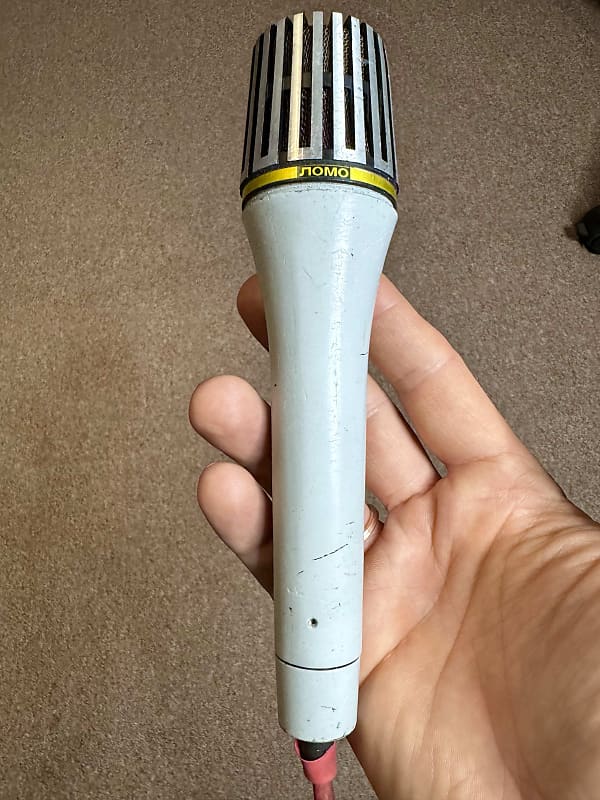 LOMO 82A-12UZ - Vintage Soviet Dynamic Microphone '80s | Reverb