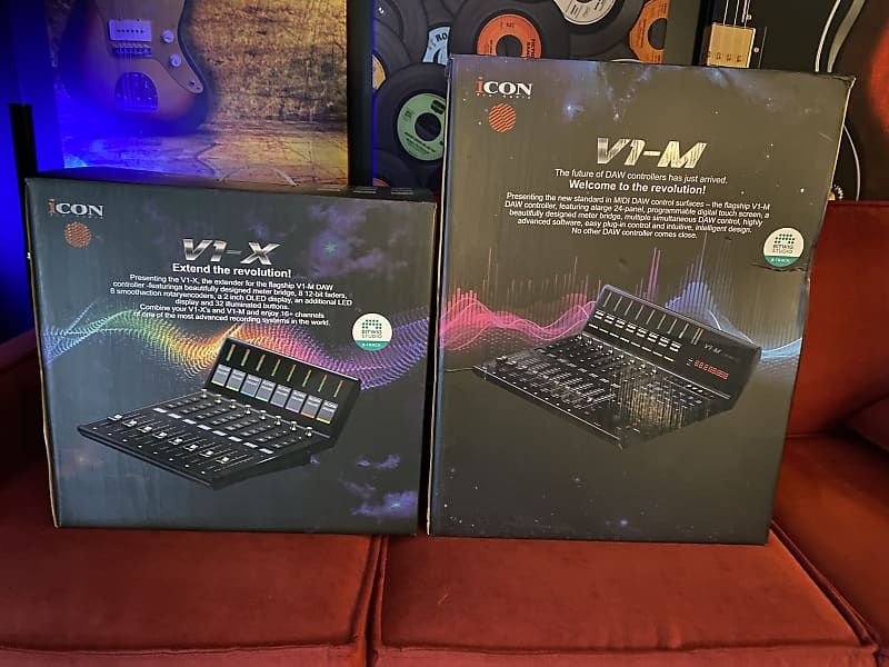 Icon DAW Controller V1-M & V1-X | Reverb