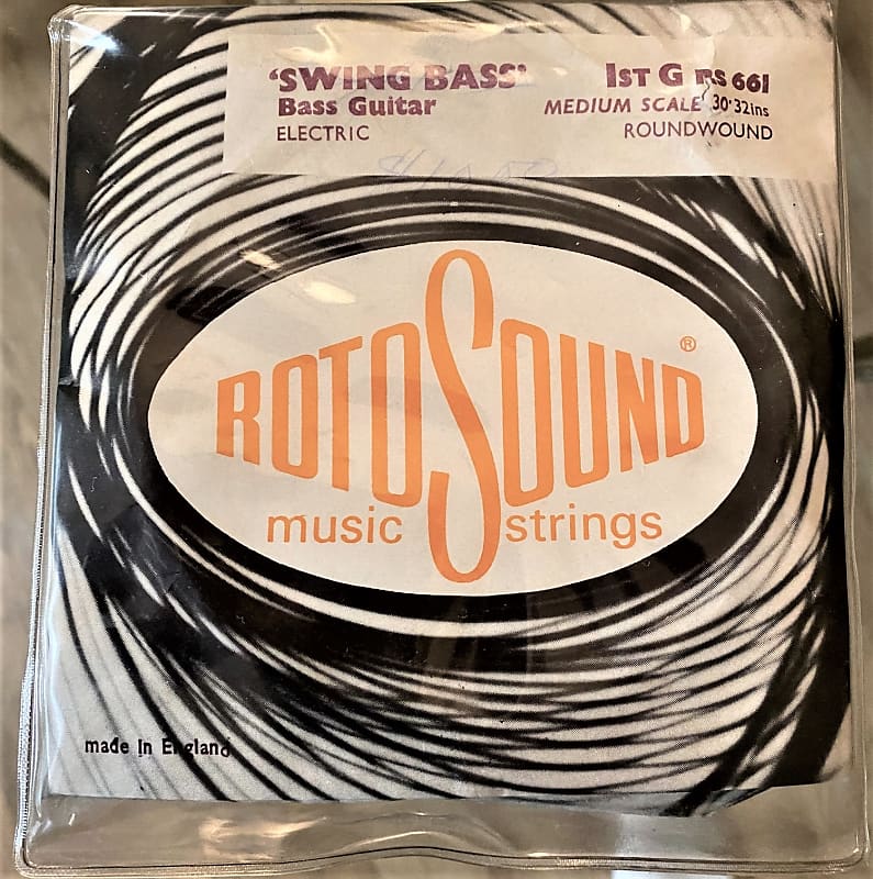 RotoSound Bass Strings NEW Vintage 4 str. Med Scale 30-32 | Reverb