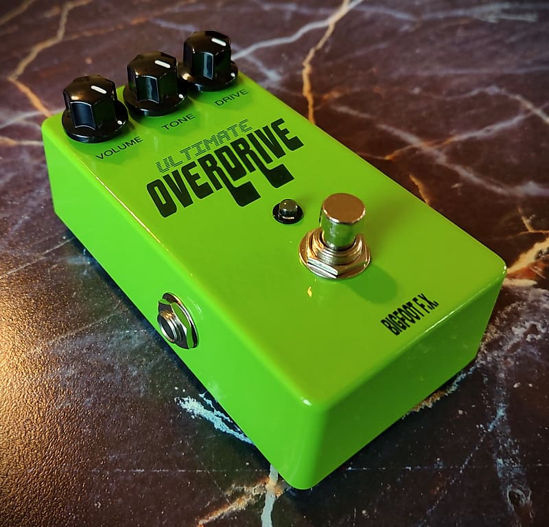 Bigfoot FX Ultimate Overdrive pedal bluesbreaker w/ polyester | Reverb
