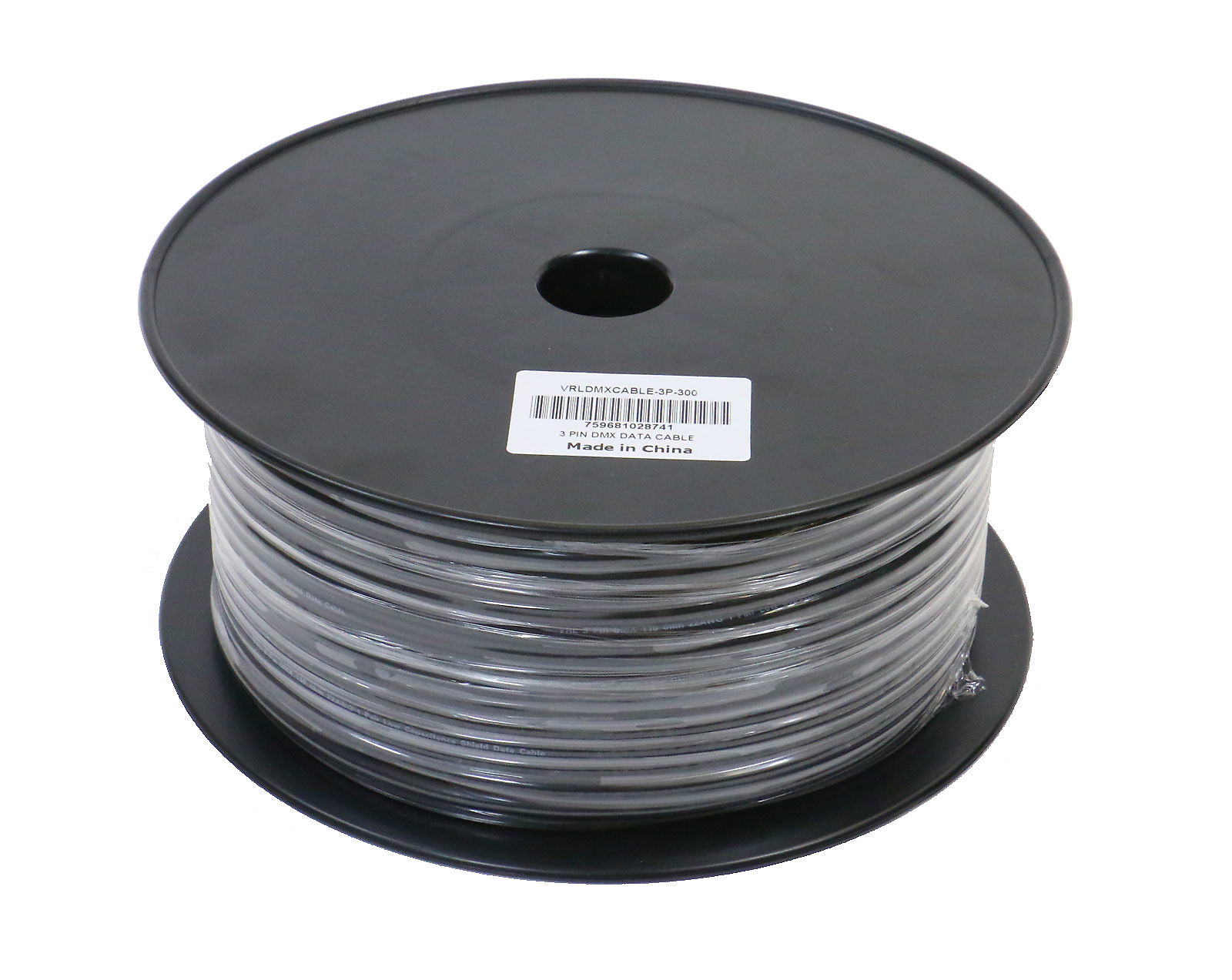 VRL VRLDMXCABLE-3P-300 3-Pin DMX Lighting Cable - 300' | Reverb Canada